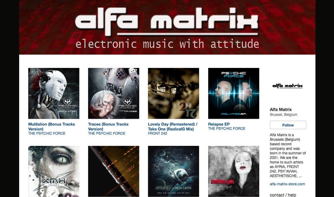 Alfa Matrix Adds Over 40 Sold Out Releases On Bandcamp September