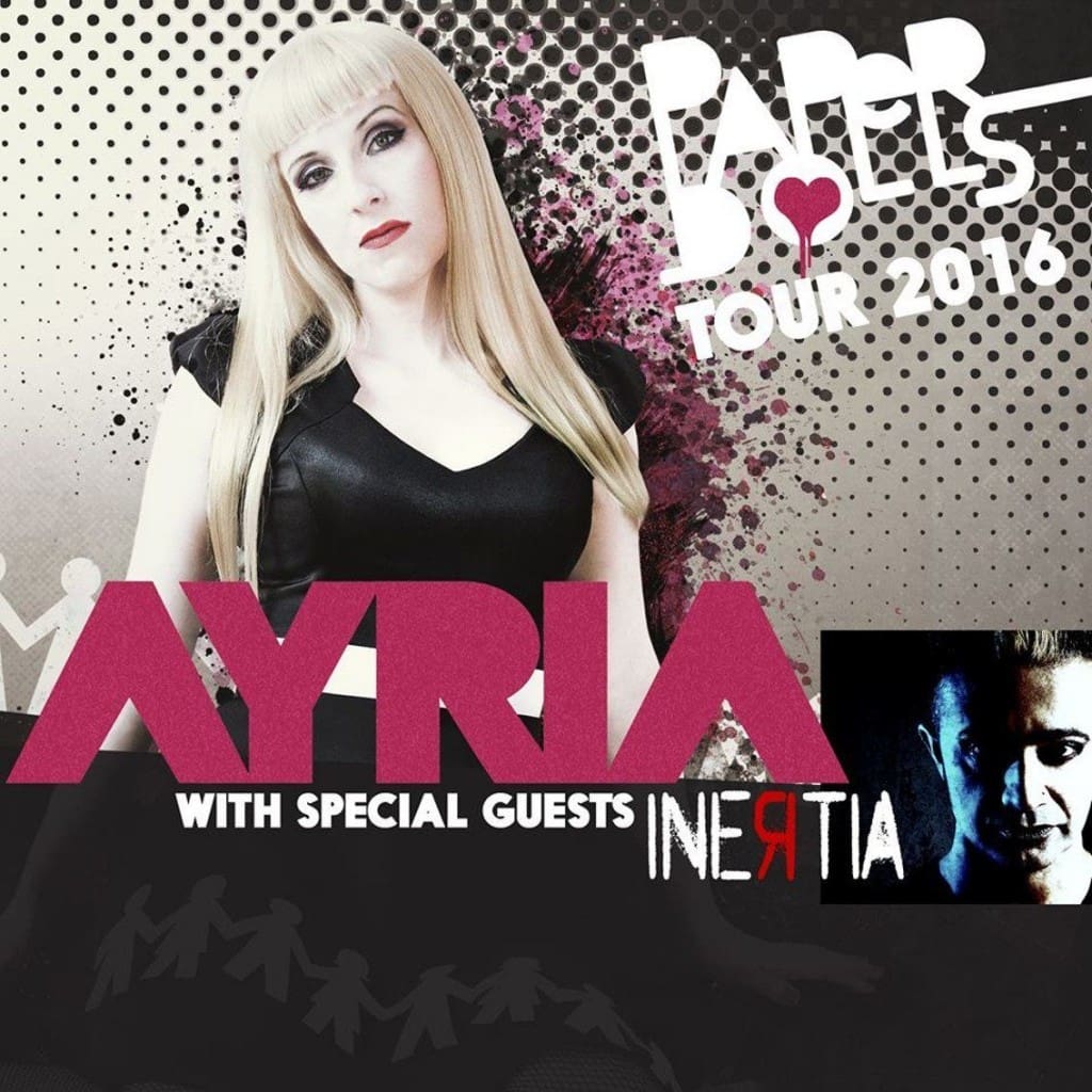 Ayria & Inertia go on a joined US Tour in Fall/Winter 2016, the dates ...