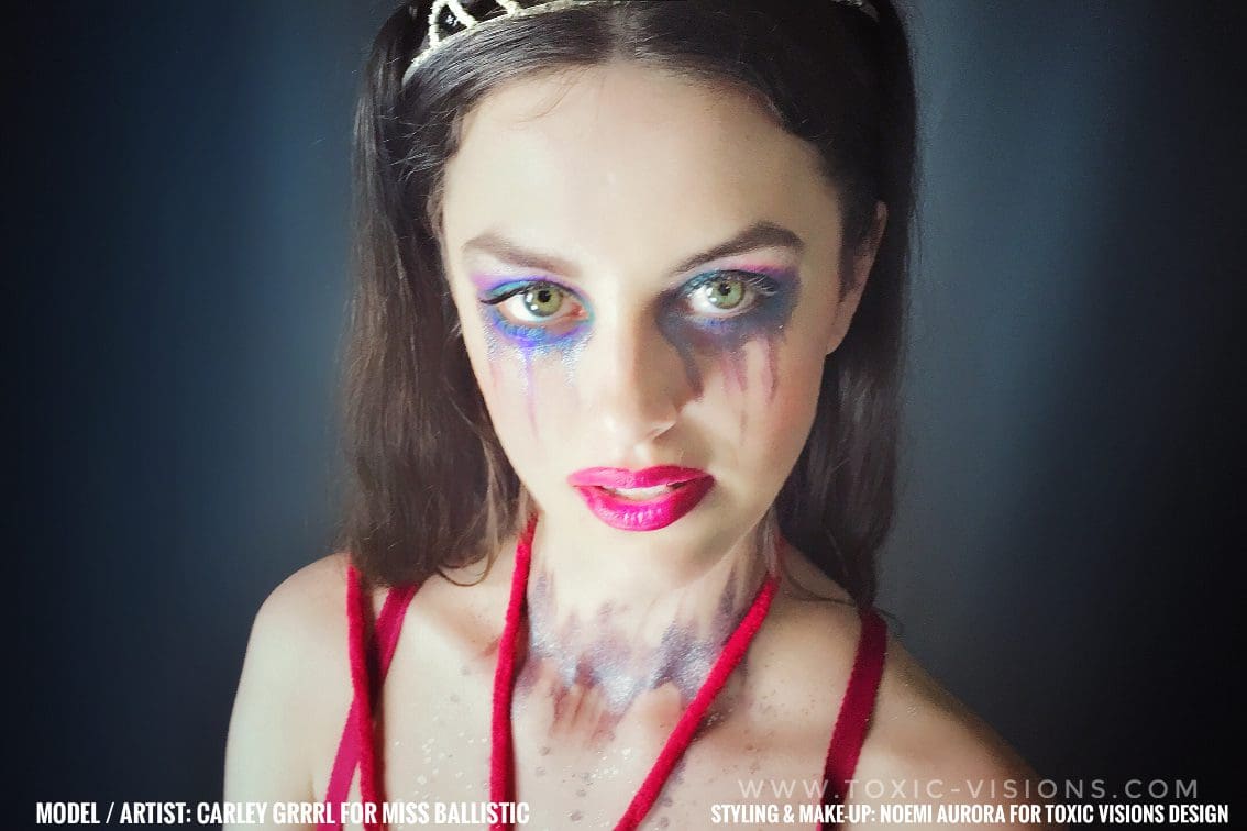 Backstage at the Miss Ballistic (Angelspit side project) photoshoot in ...