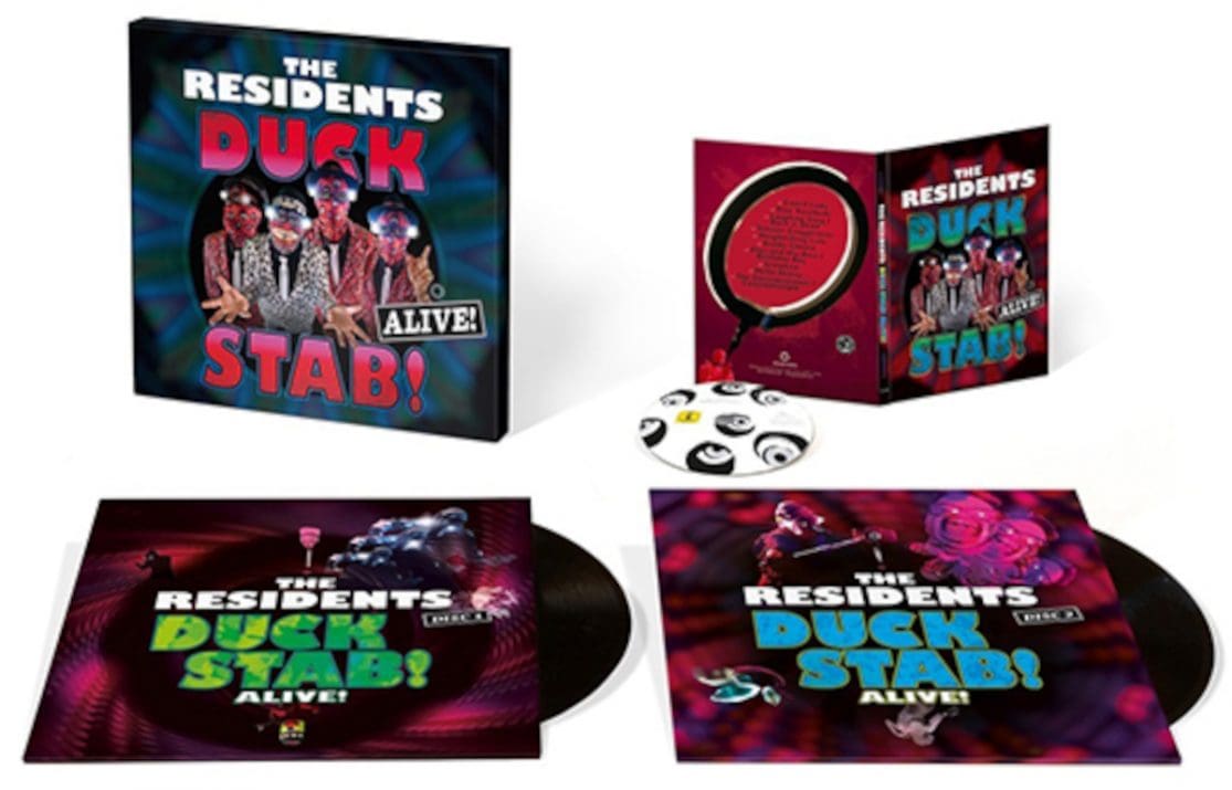 The Residents are back live with a limited ‘Duck Stab! Alive!’ boxset