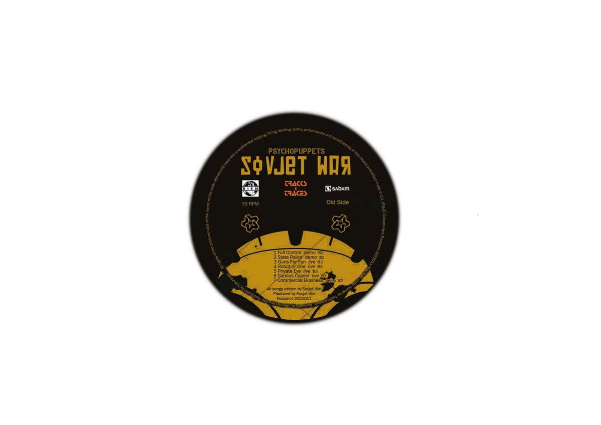 Legendary Belgian post-punk Soviet War comes with new and old work