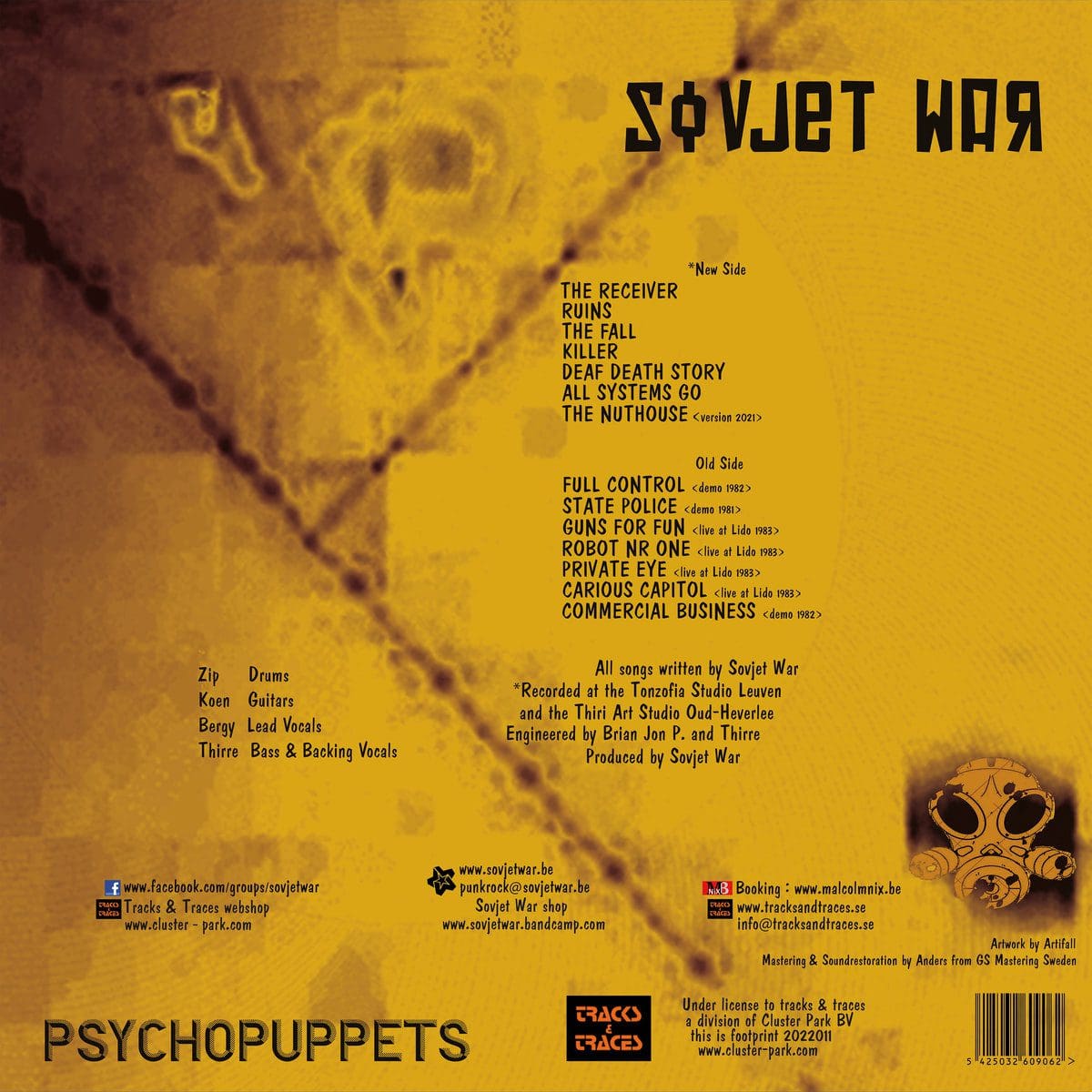 Legendary Belgian post-punk Soviet War comes with new and old work