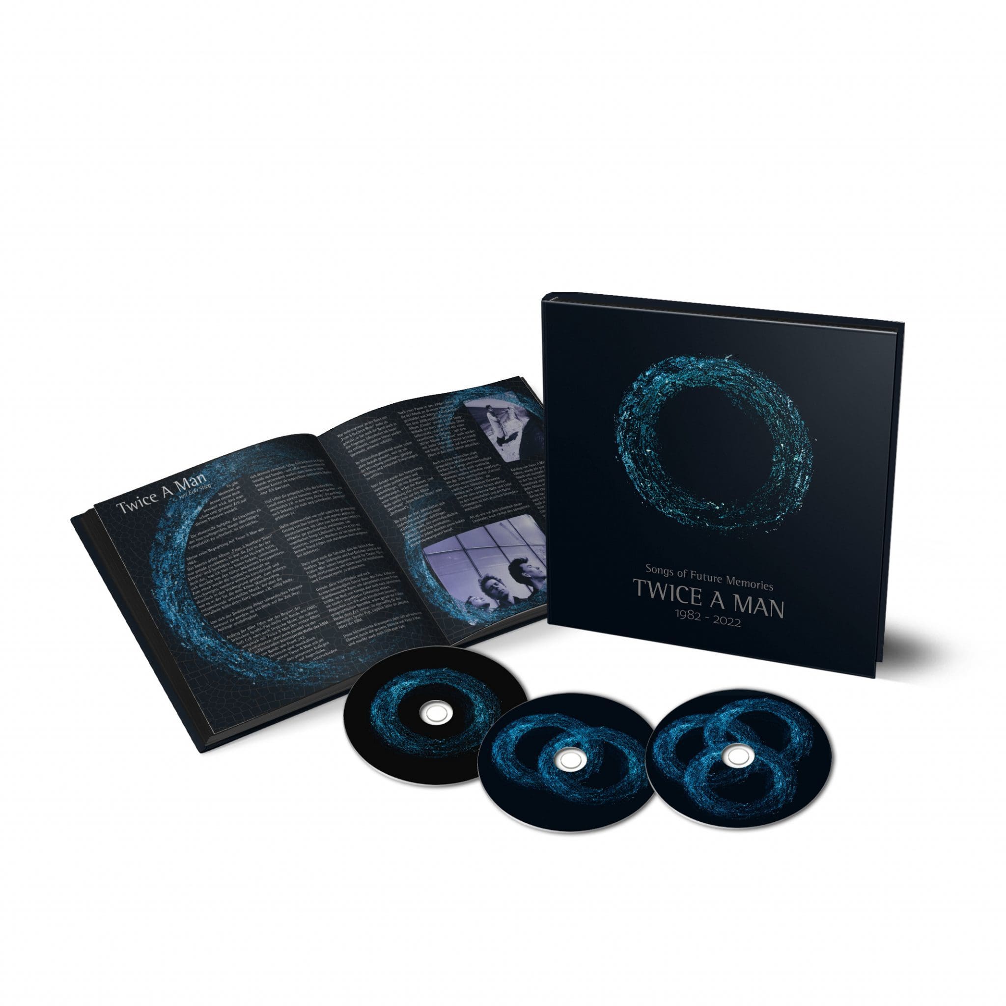 Twice A Man announce 3-CD artbook compilation ‘Songs of Future Memories (1982-2022)’ and release ...