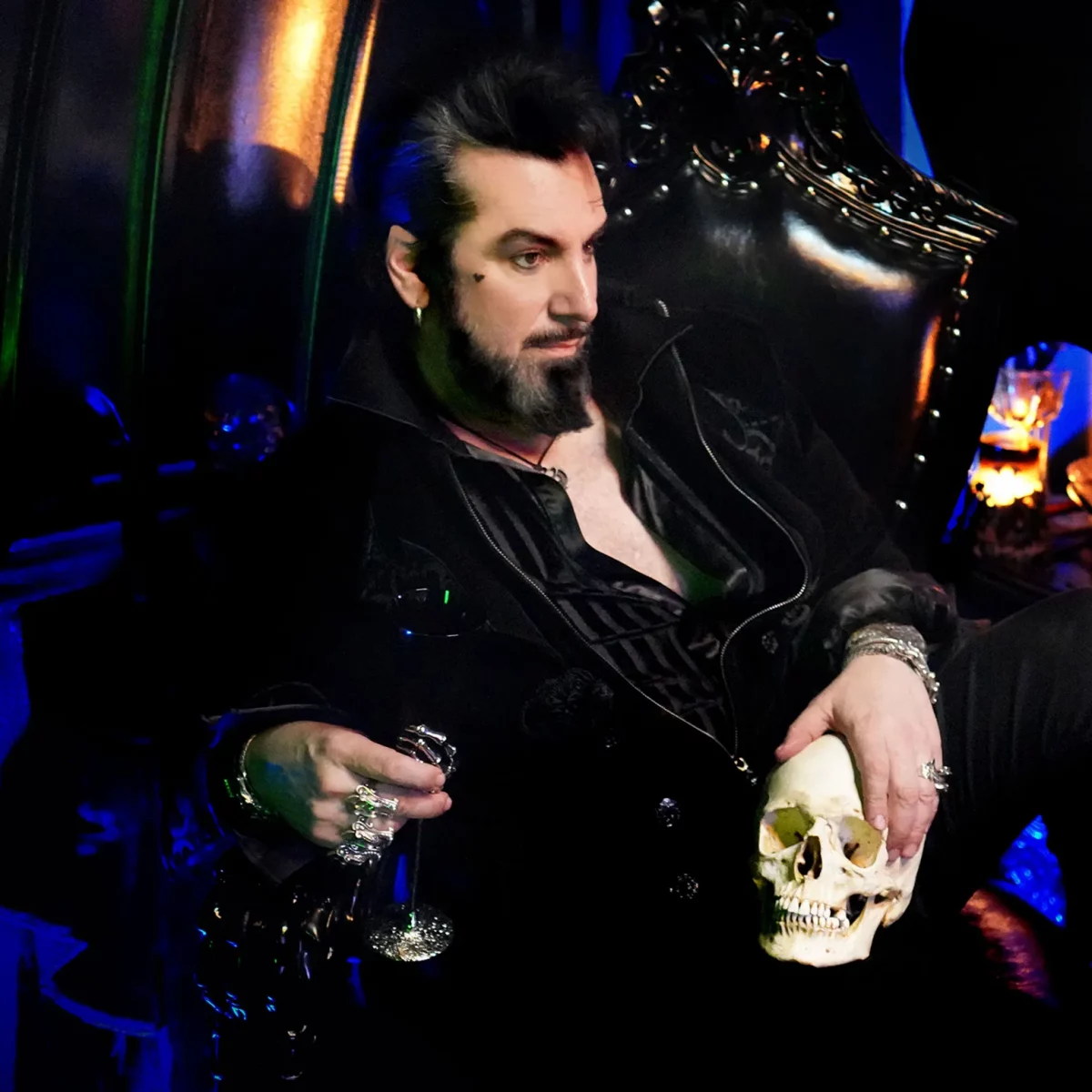 David Bowie musicians and producer join Aurelio Voltaire for 'The Black ...