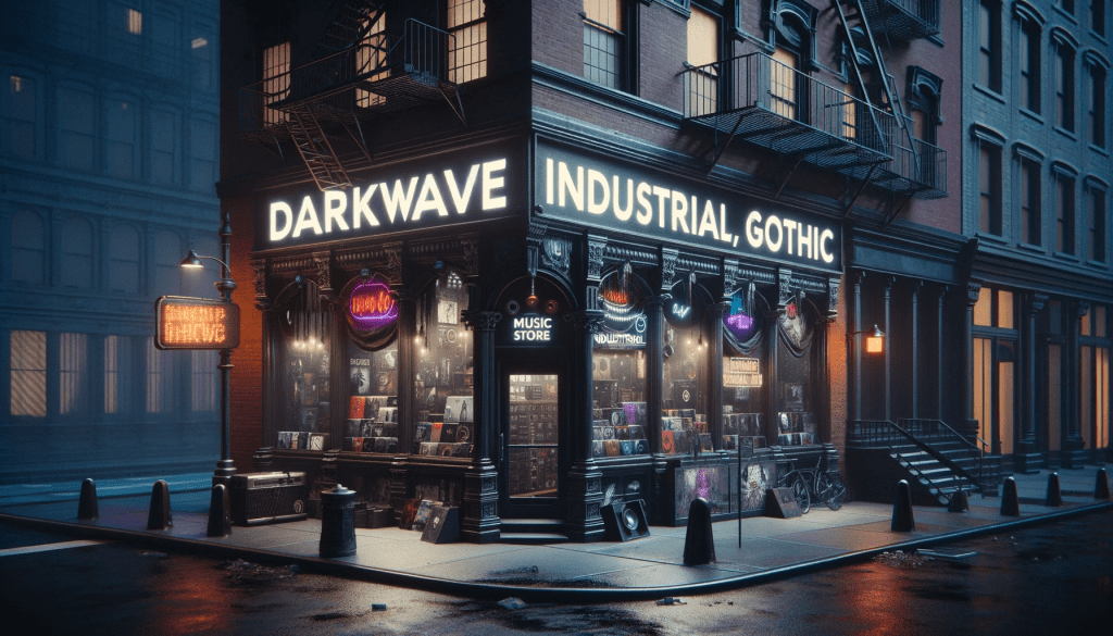 Audioglobe statistics on the darkwave music sales in 2023