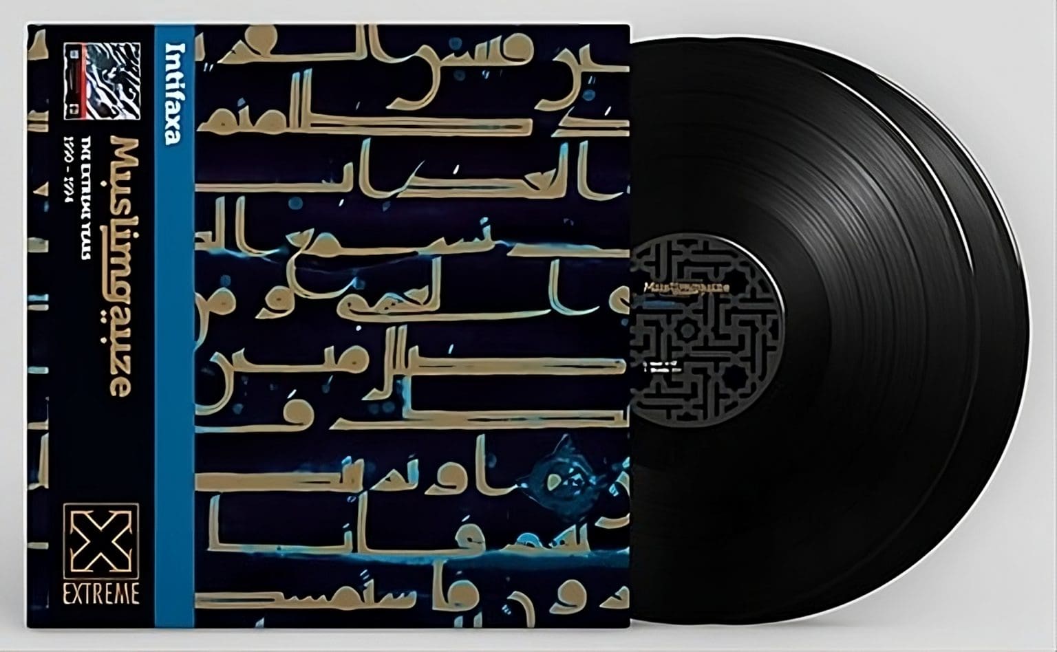 Muslimgauze LP 'Intifaxa' in inyl reissue with bonus tracks