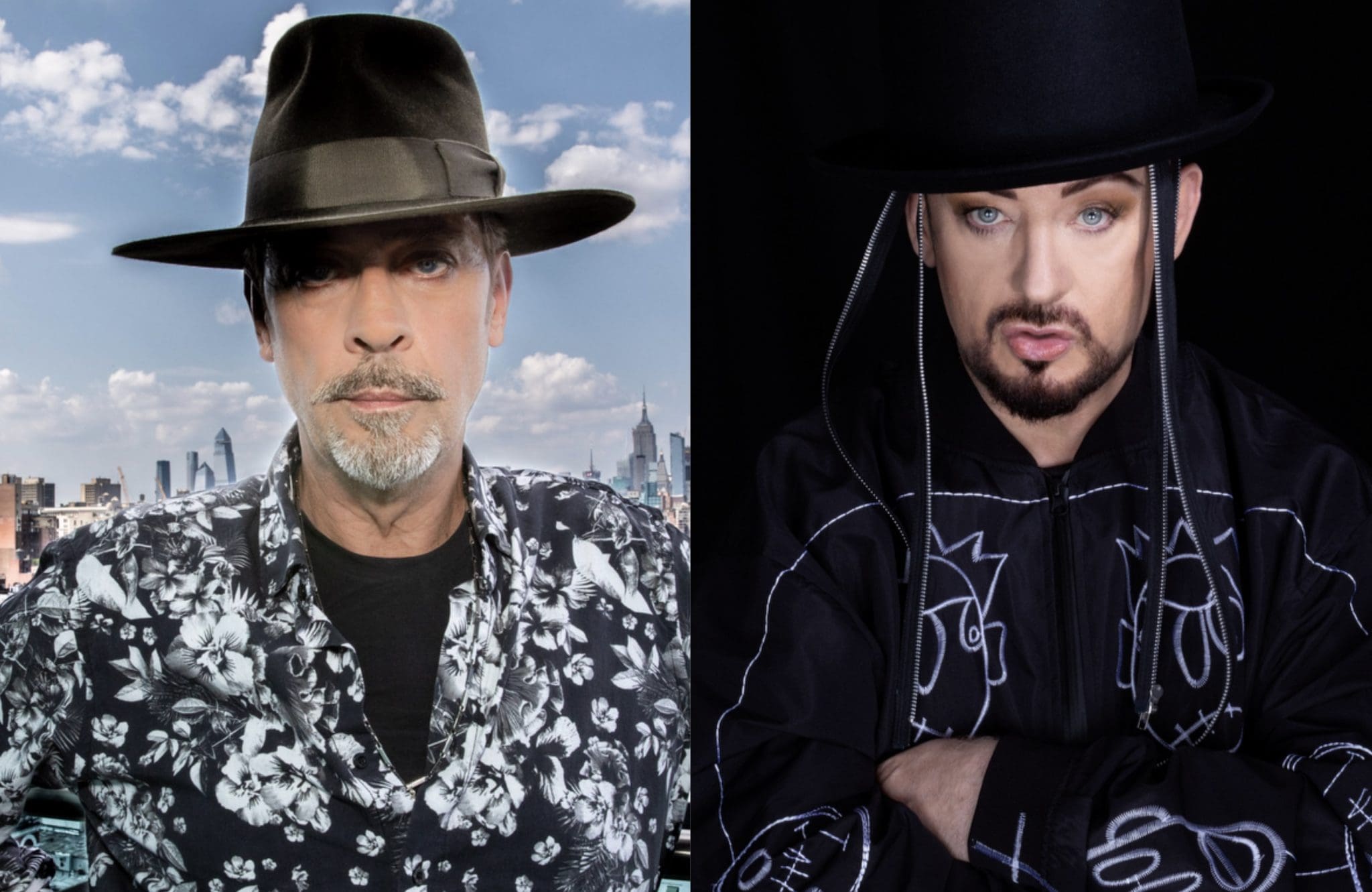Peter Murphy & Boy George offer 'Let The Flowers Grow' duet