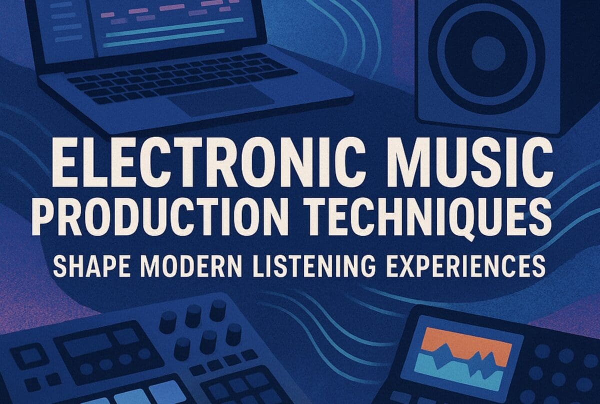 Electronic Music Production Techniques Shape Modern Listening Experiences