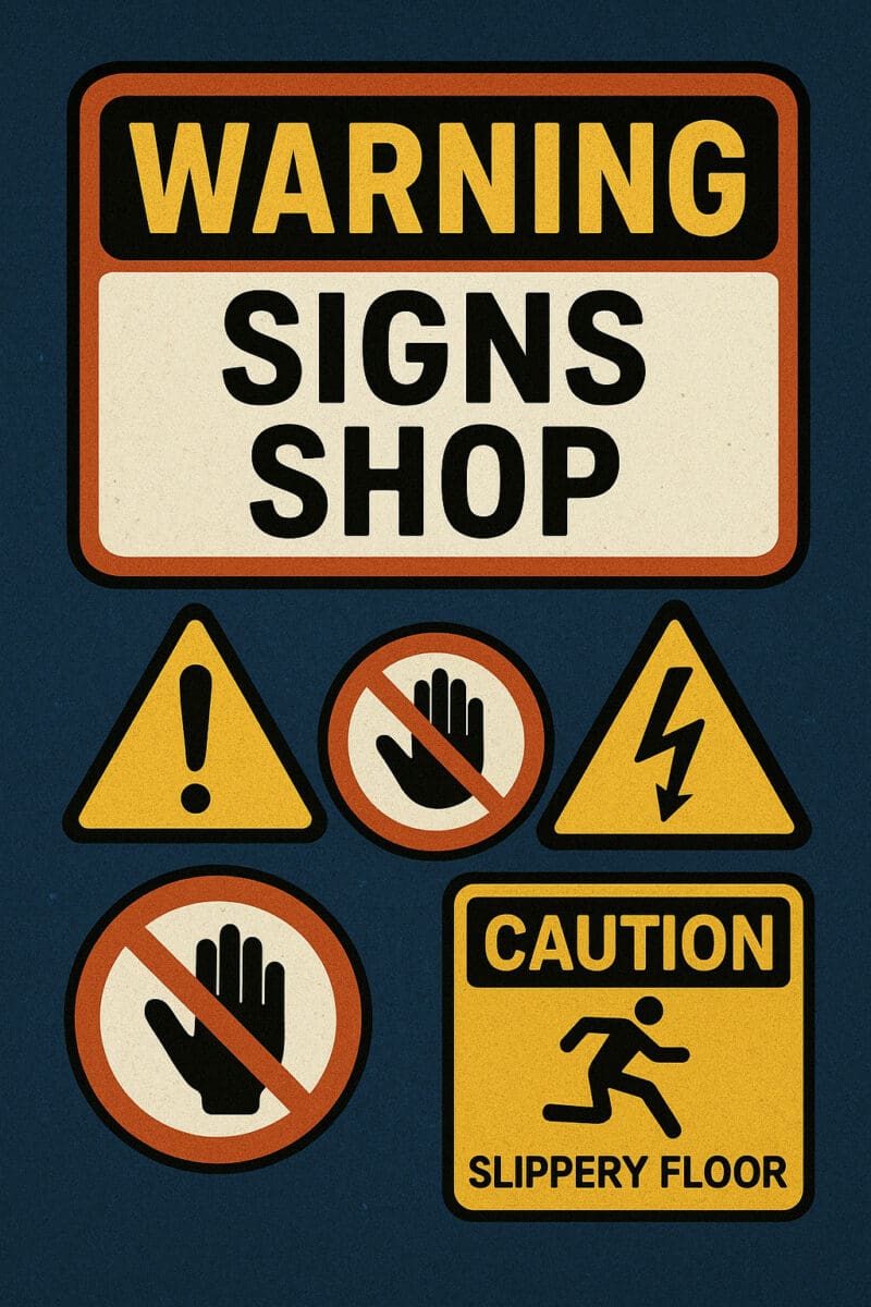 Your One-Stop Shop for Warning Signs: Affordable Options for Any Need