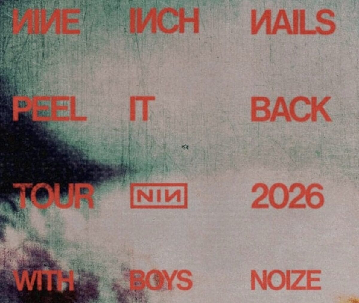 Nine Inch Nails announce dates 2026 North American 'Peel It Back' tour ...