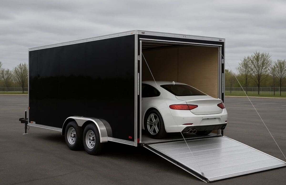 Why an Enclosed Trailer for Car Transport Matters for High-Value Cars